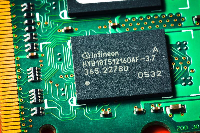 Microelectronics Board for PC Editorial Photo - Image of close, circuit ...