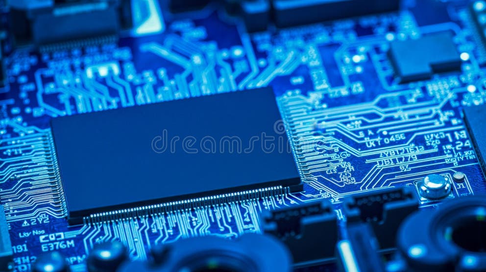 Microelectronics Circuits Stock Illustrations – 646 Microelectronics Circuits Stock ...