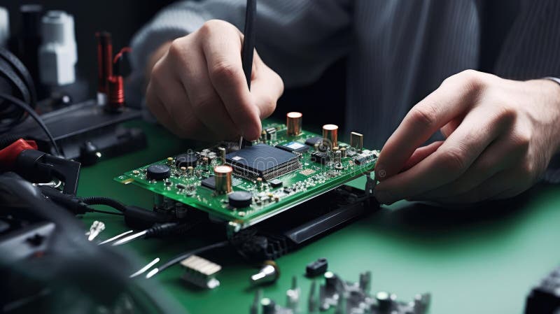 Microelectronics Engineer Stock Illustrations – 288 Microelectronics ...