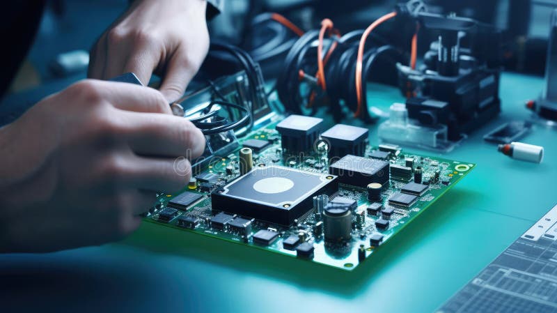 Microelectronics Engineer Stock Illustrations – 236 Microelectronics ...