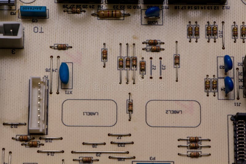 Microelectronics Hardware Concept. Stock Image - Image of electronics ...