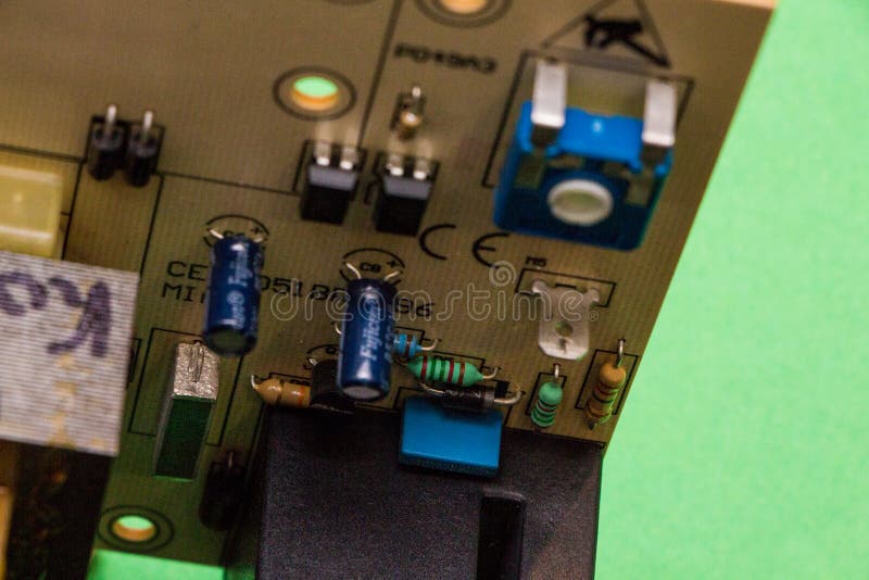 Microelectronics Hardware Concept. Stock Image - Image of electronics ...