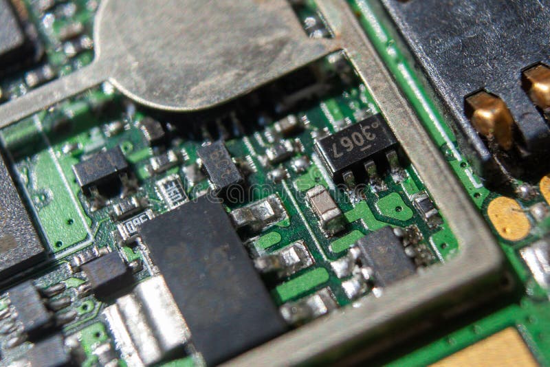 Microelectronics, Integrated Circuits. Microchips, Radio Components ...