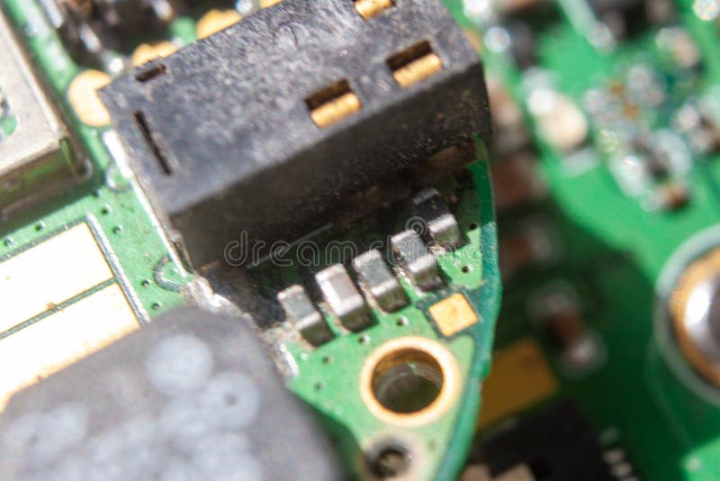 Microelectronics, Integrated Circuits. Microchips, Radio Components ...