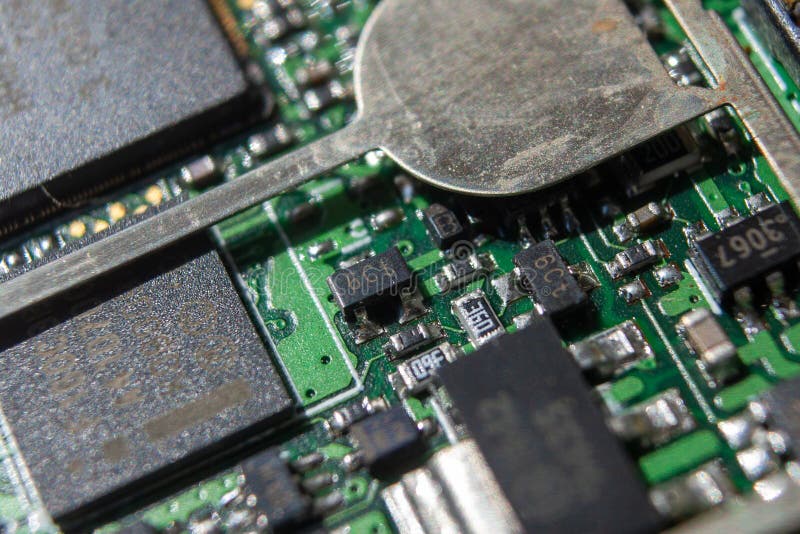 Microelectronics, Integrated Circuits. Microchips, Radio Components ...