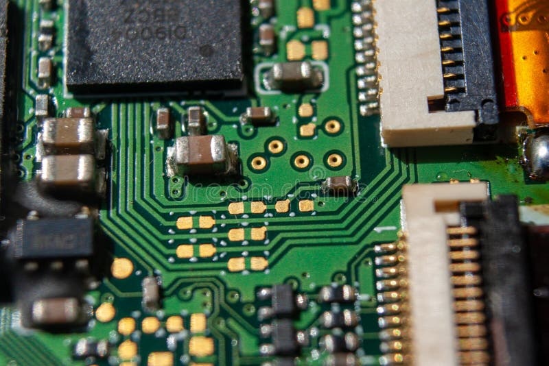 Microelectronics, Integrated Circuits. Microchips, Radio Components ...