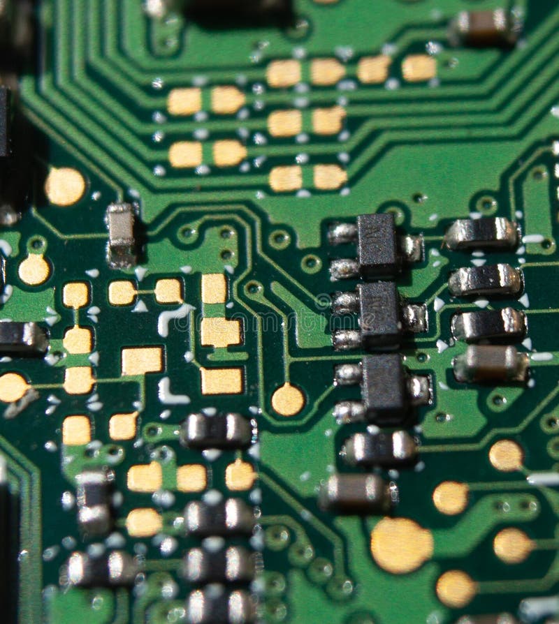 Microelectronics, Integrated Circuits. Microchips, Radio Components ...