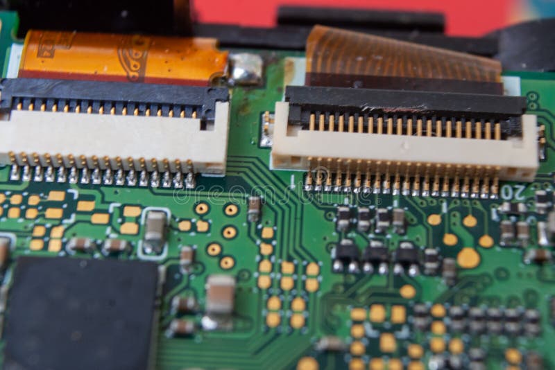 Microelectronics, Integrated Circuits. Microchips, Radio Components ...