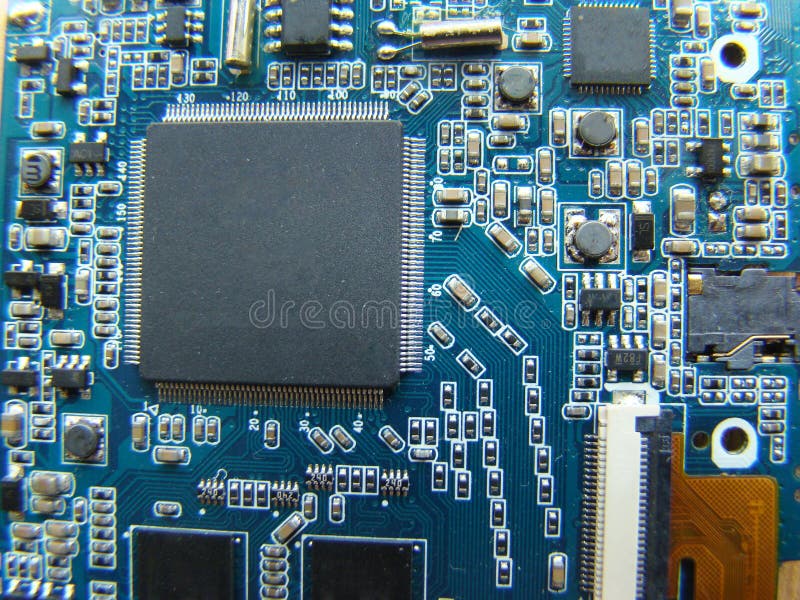 Microelectronics stock photo. Image of computers, microelectronics ...