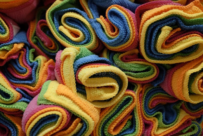 Microfiber cloths stock photo. Image of textile, housework - 102882890
