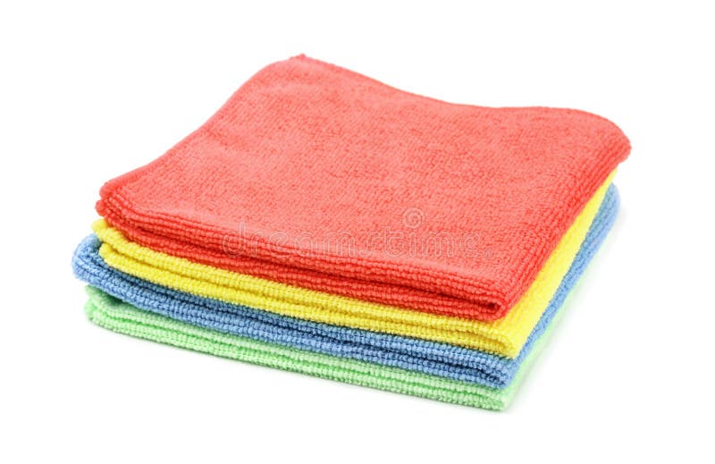 Microfiber cloths stock image. Image of bath, folded - 54322677