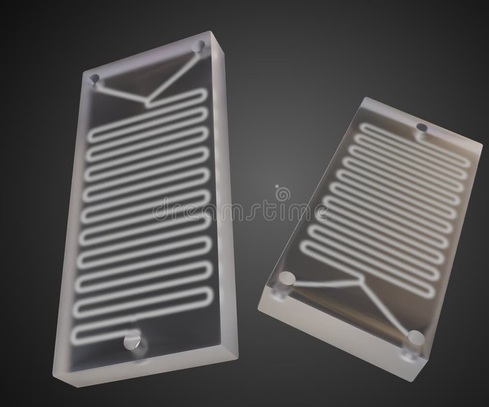 Microfluidic Chip Stock Illustrations – 23 Microfluidic Chip Stock ...
