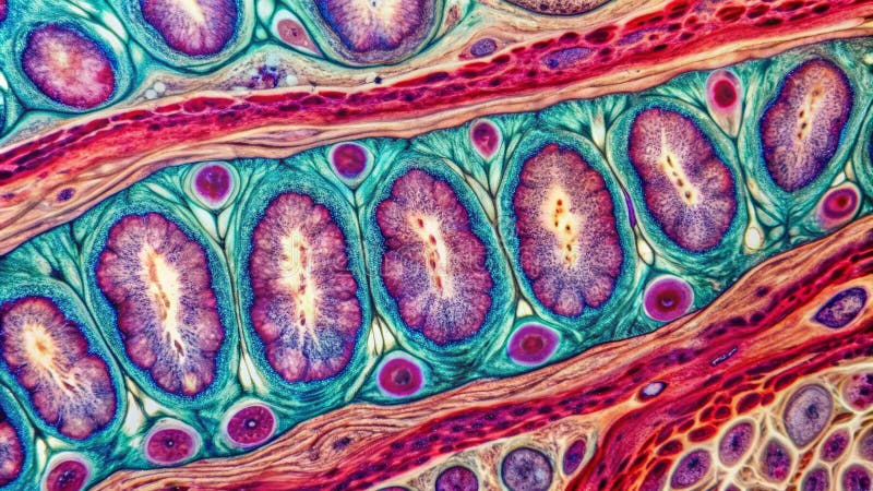 This is a Micrograph of a Cross Section through the Wall of the Human ...