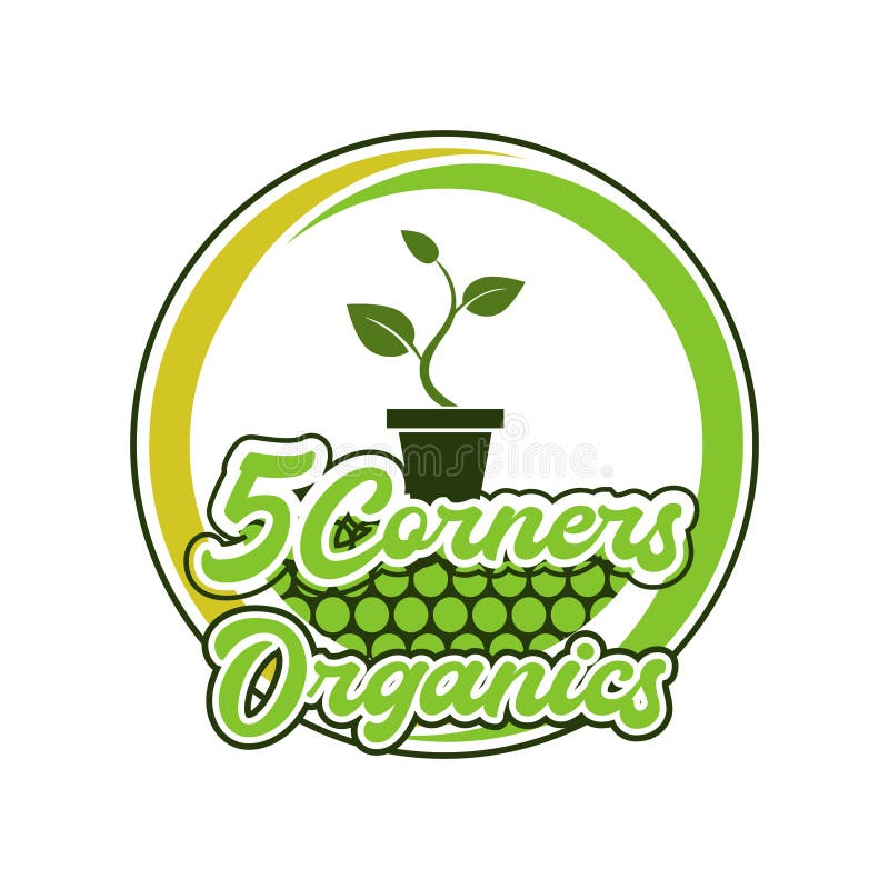 Microgreen Logo Vector Design Template Stock Vector - Illustration of ...