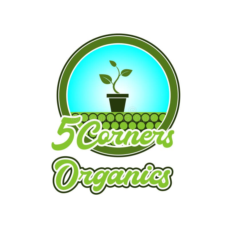 Microgreen Logo Vector Design Template Stock Vector - Illustration of ...