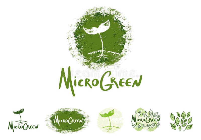 Microgreen Logo Stock Illustrations – 474 Microgreen Logo Stock ...