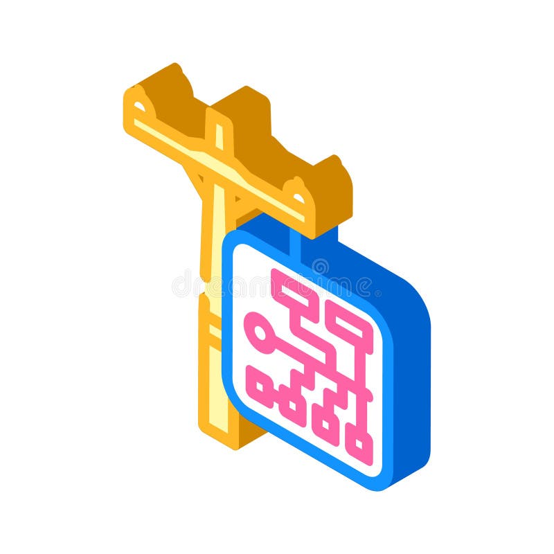 Microgrids Electric Isometric Icon Vector Illustration Stock Vector ...