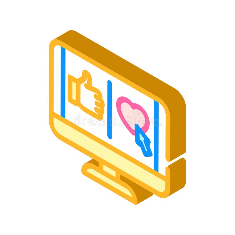 Microinteractions Ux Ui Design Isometric Icon Vector Illustration Stock ...