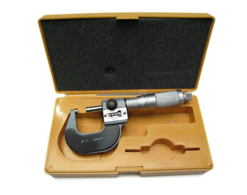 Micrometer stock image. Image of engineer, background - 21484681