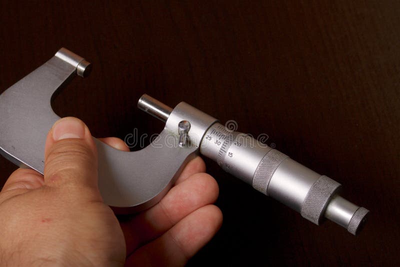 Micrometer with a Circular Scale for External Measurements and a ...