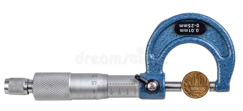 Coins and measuring tool stock image. Image of background - 5719549