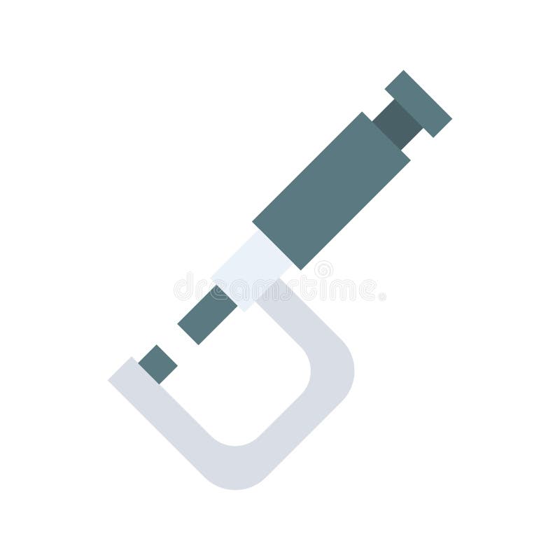 Micrometer Icon Vector Image. Stock Vector - Illustration of icon ...