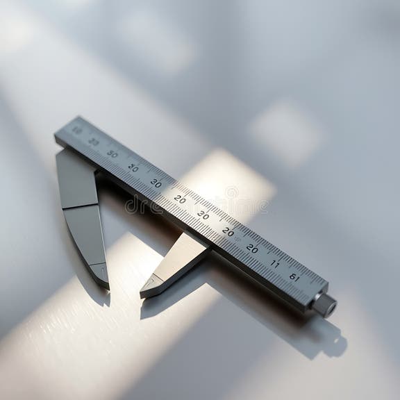 A Micrometer on a Metallic Surface with a Gradient Light Casting ...