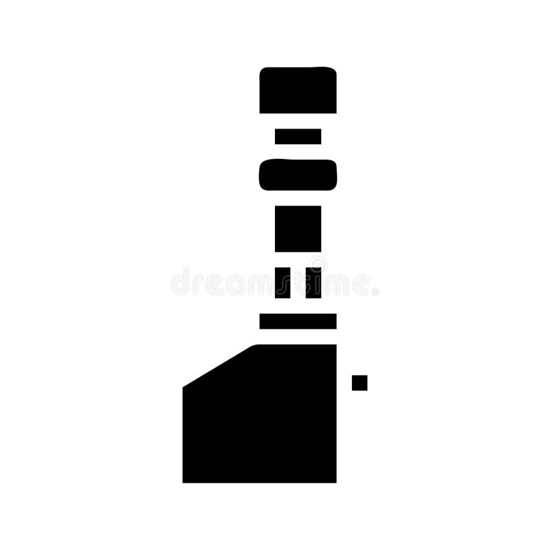 Micrometer Tool Icon for Measuring. Concept of Precision, Accuracy, and ...