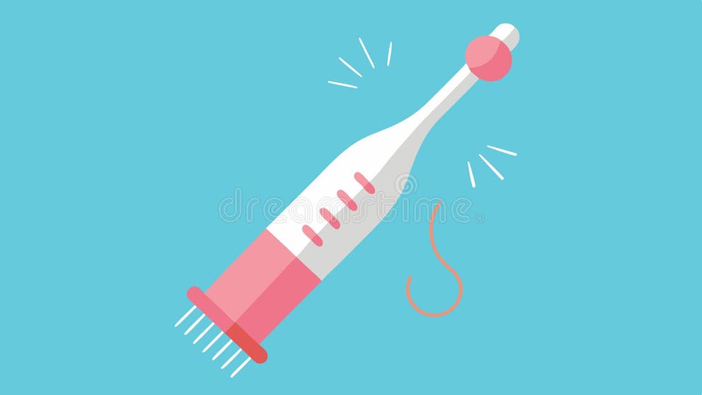Microneedling Device an Illustration of a Handheld Microneedling Device ...