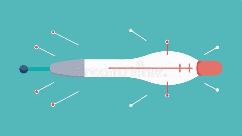 Microneedling Tool a Vector Illustration of a Handheld Microneedling ...