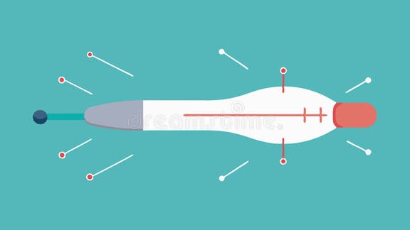 Microneedling Tool a Vector Illustration of a Handheld Microneedling ...