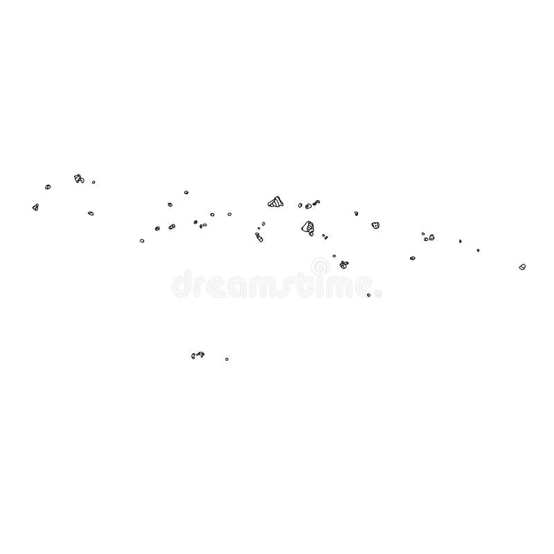 Micronesia Map with Mandala Design Stock Vector - Illustration of ...