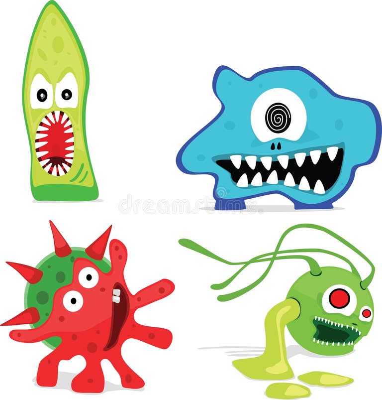 Cartoon Microorganisms Stock Illustrations – 3,722 Cartoon ...