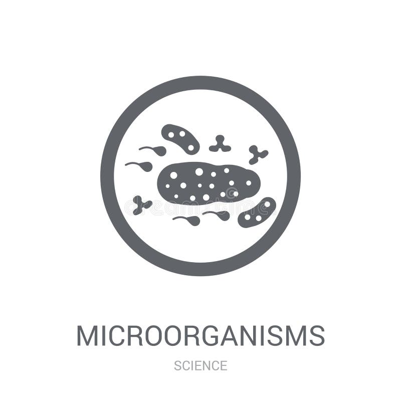 Microorganisms Icon. Trendy Microorganisms Logo Concept on White Stock ...