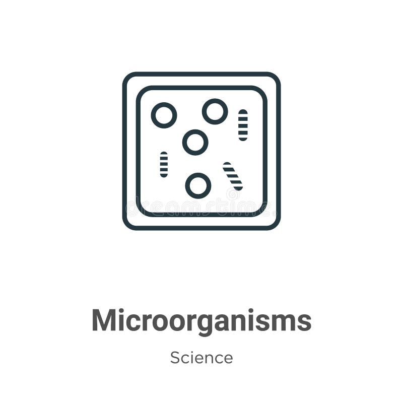 Outline Microorganisms Stock Illustrations – 1,526 Outline ...