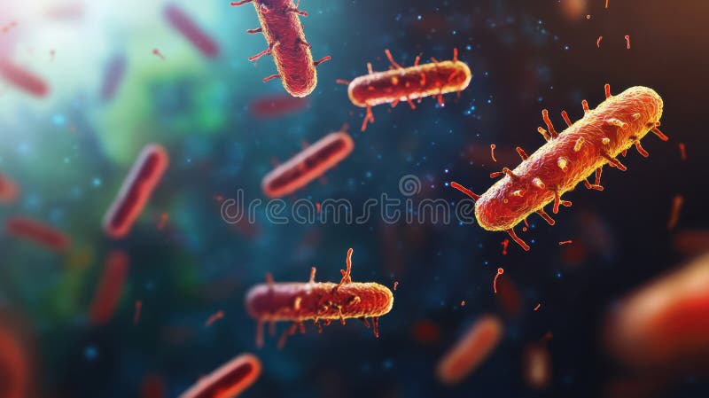 Microorganisms in a Vibrant Environment Showcasing the Diversity and ...