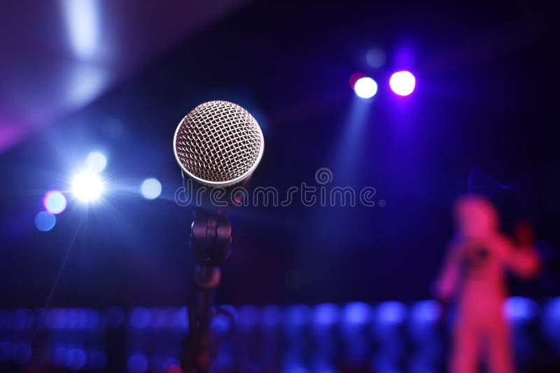 Microphone stock photo. Image of metal, performance, microphone - 14447746
