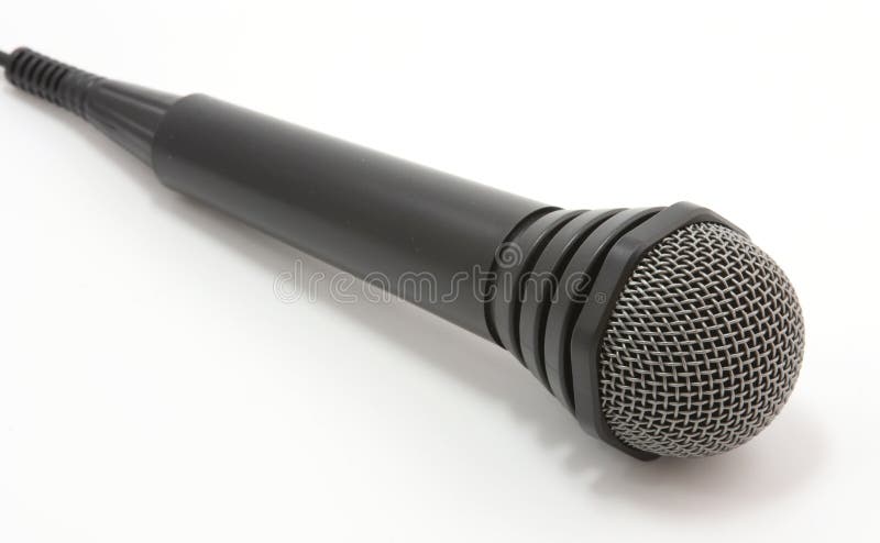Studio Talkback Microphone stock photo. Image of feedback - 28300