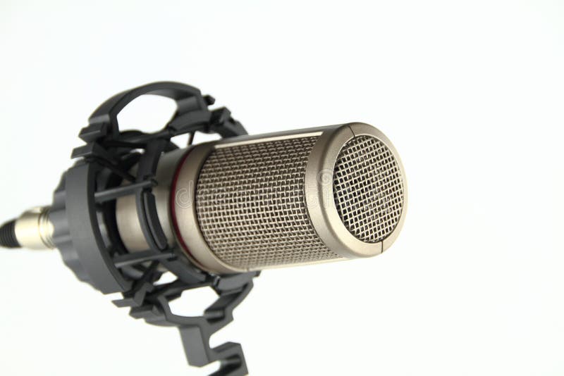 Three Microphones stock photo. Image of electronic, volume - 125662