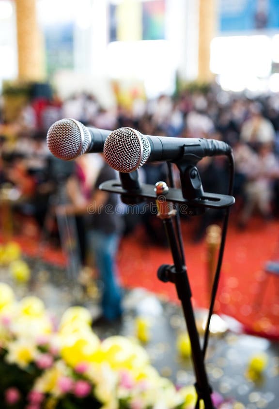 Microphone stock image. Image of orator, emcee, modern - 22315121