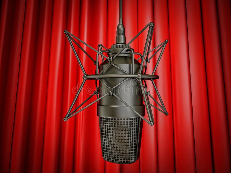 Microphone Director Stock Illustrations – 2,138 Microphone Director ...