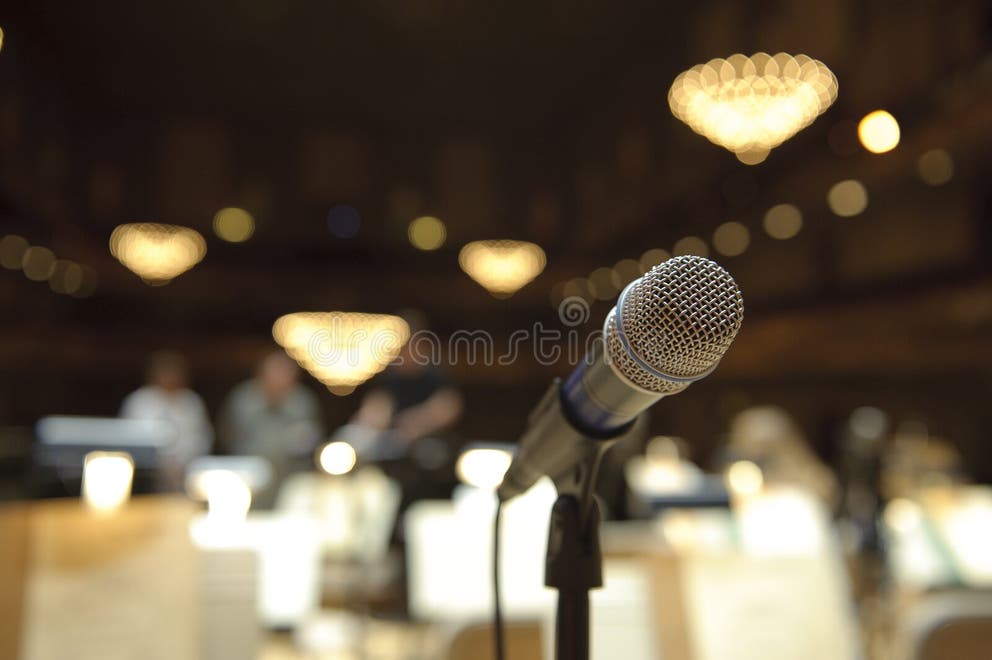Microphone stock image. Image of orchestra, microphone - 28432231