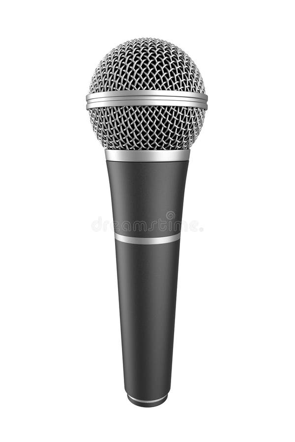 Modern Microphone Vector Illustration Stock Vector - Illustration of ...
