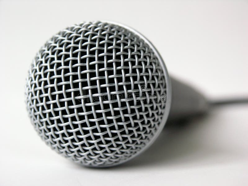 Microphone stock image. Image of microphone, mike, audio - 419815