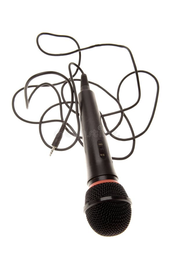 Microphone stock image. Image of object, radio, entertainment - 27414715