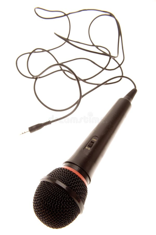 Microphone stock image. Image of object, radio, entertainment - 27414715