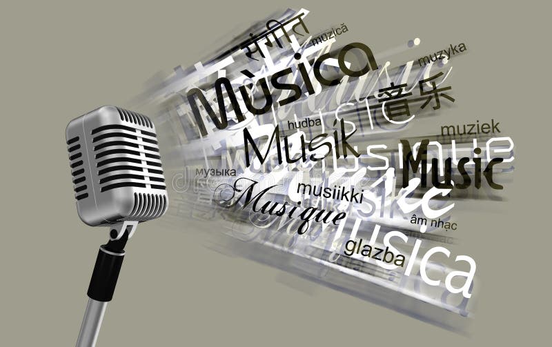 Microphone Words Stock Illustrations – 507 Microphone Words Stock ...