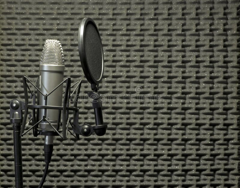 Music Studio Booth Background