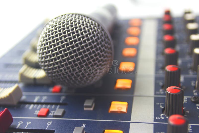 Microphone. stock photo. Image of digital, audio, interactive - 98331252