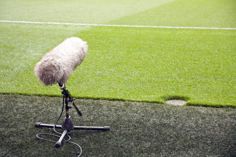 Microphone boom stock photo. Image of cable, coverage - 15012654